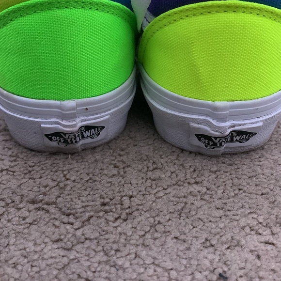 Vans | Shoes | Vans Old Skool Neon Colorblock | Poshmark